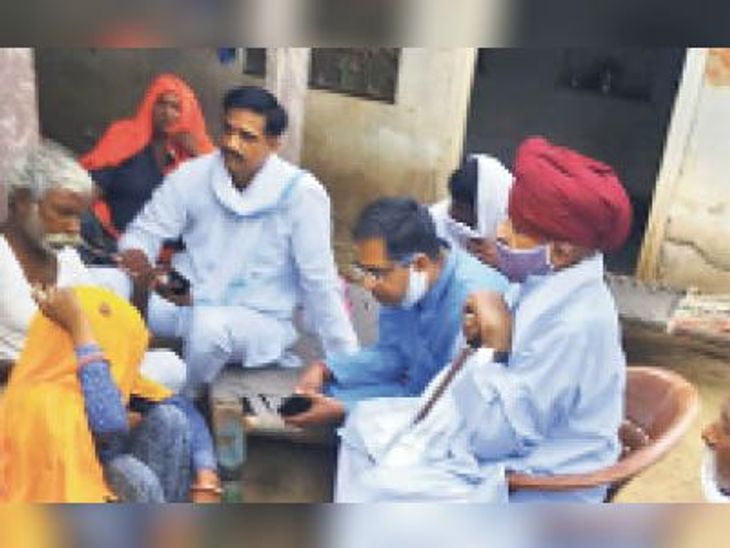 Colonel Bainsla consoled the victim's family, demanding early arrest of ...