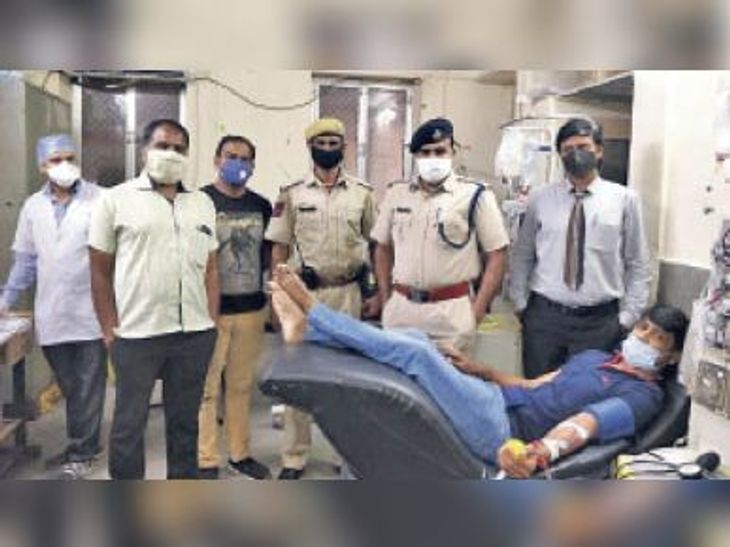Number one in Kota state with 70 plasma donation