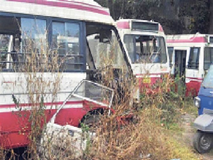 Unaided: 3 thousand buses out of 35 thousand are running, 1 lakh spent ...