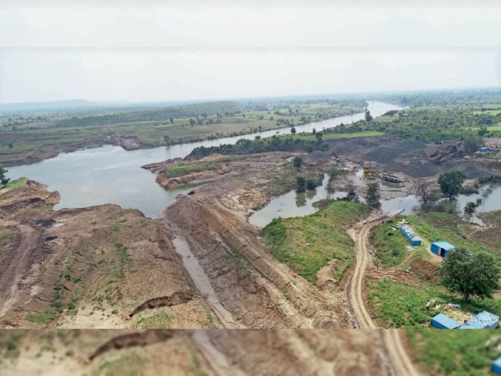 Dam being built near Resai village on Parvati river at a cost of 1815 ...