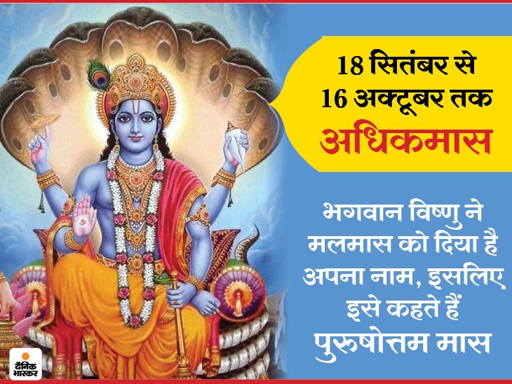 purushottam month, adhikmaas, malmaas, we should worship to lord vishnu ...