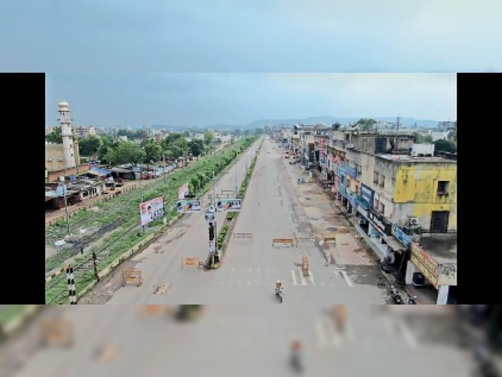 Strict lockdown without running baton, checking at every intersection ...