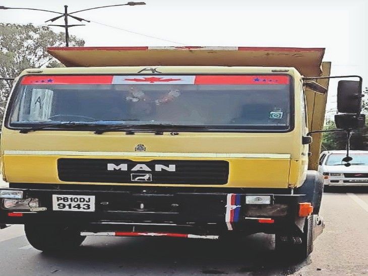 High speed tipper driver crushes bike rider, dies
