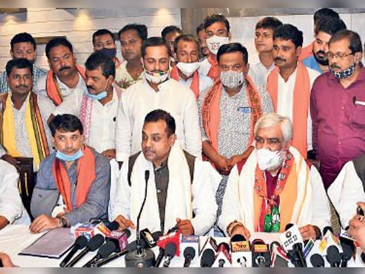 Tell the concerned party, was it a press conference or your election ...