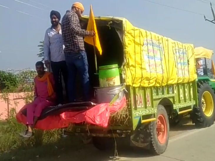 Dabra-Bhitarwar farmers leave for Delhi to join the movement | किसान ...