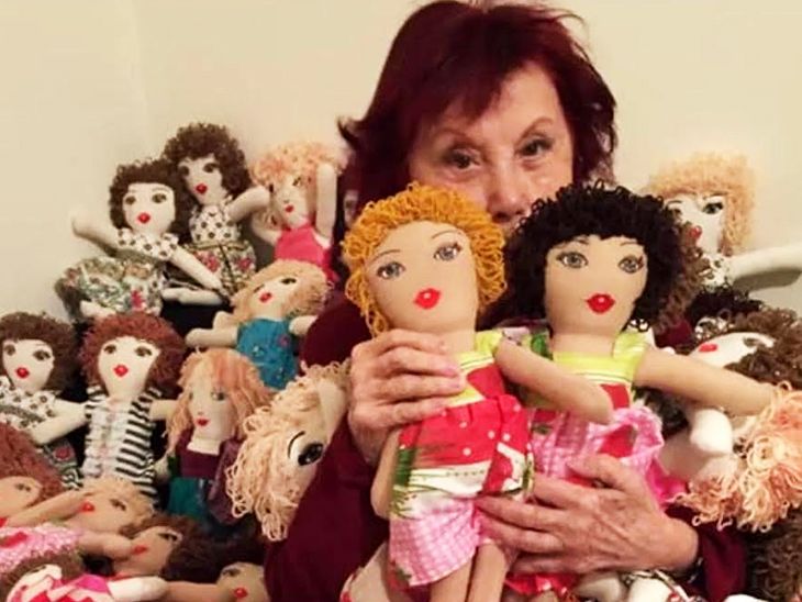 Doll, a Lebanese artist making a doll for children who lost their toys ...