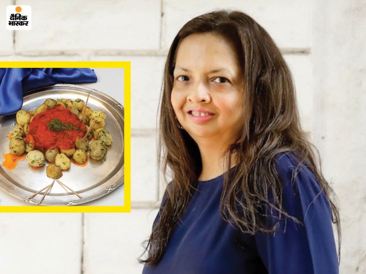 Learn the easy way to make Potato Pinchos from Chef Renu Dalal, put it ...