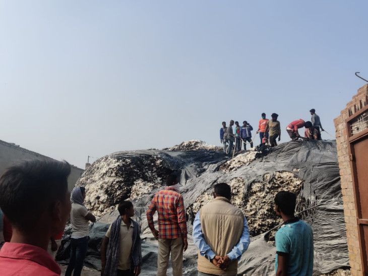 Rajasthan Anupgarh Cotton Factory Fire Accident; Fire Tenders Were ...
