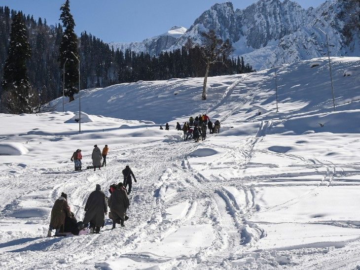 First death due to cold in Rajasthan, Orange alert in two states, snow ...