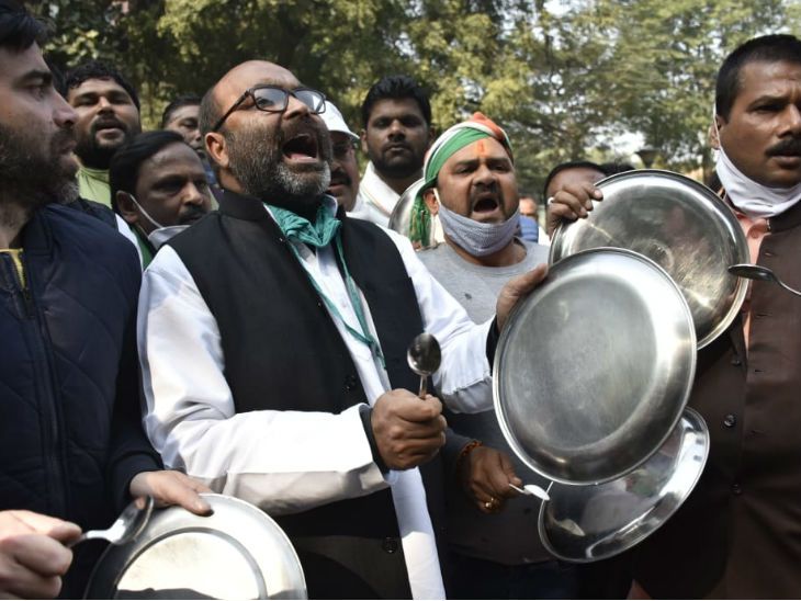 Ajay Kumar Lallu; Congress State President Ajay Kumar Lallu Clap ...