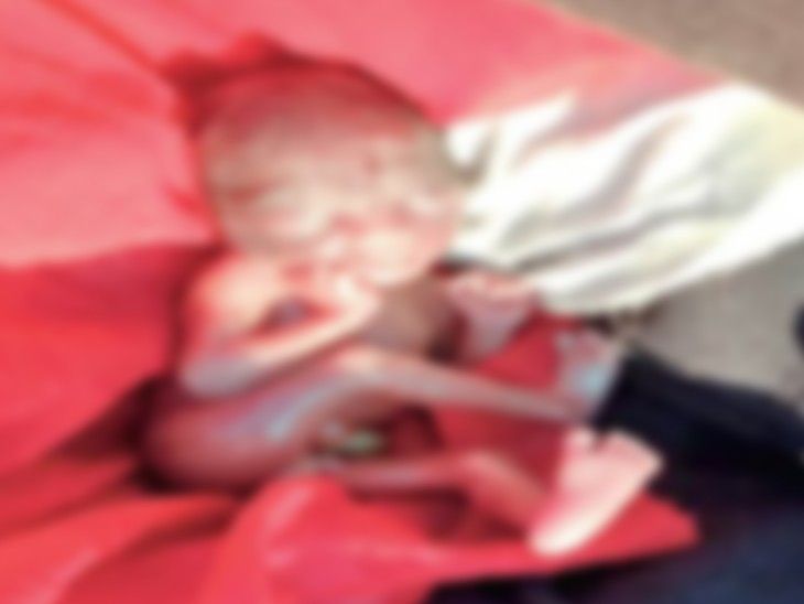 Handing over newborn as dead, handed over to family, shaken hands and ...