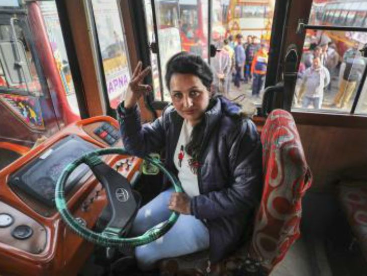 Meet Pooja Devi: First woman to become a bus driver in Jammu and ...