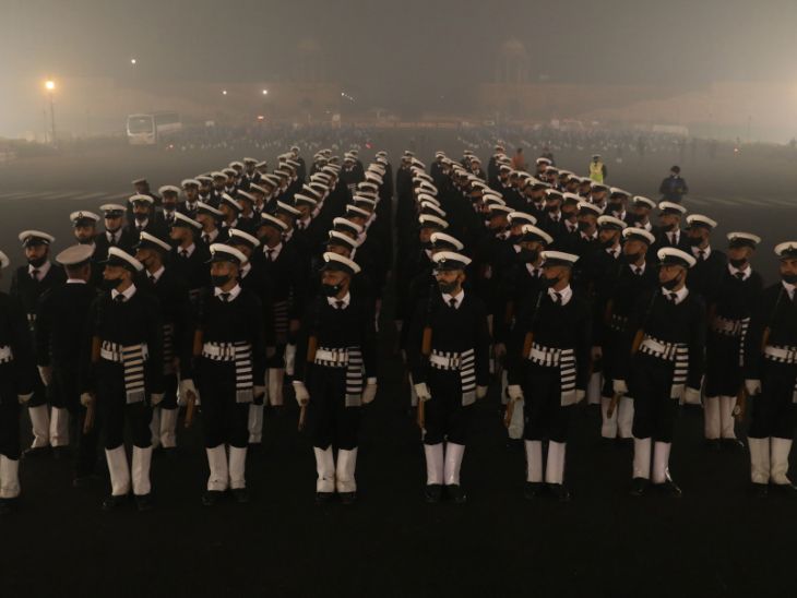 Republic Day Parade Rehearsal 2021 | Indo-Tibetan Border Police (ITBP ...