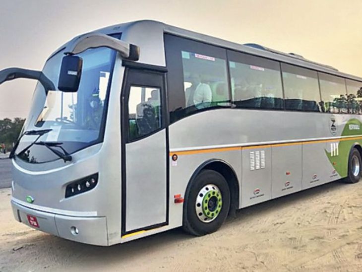 From today HRTC's electric bus will run for Sunni-Tattapani, it will ...