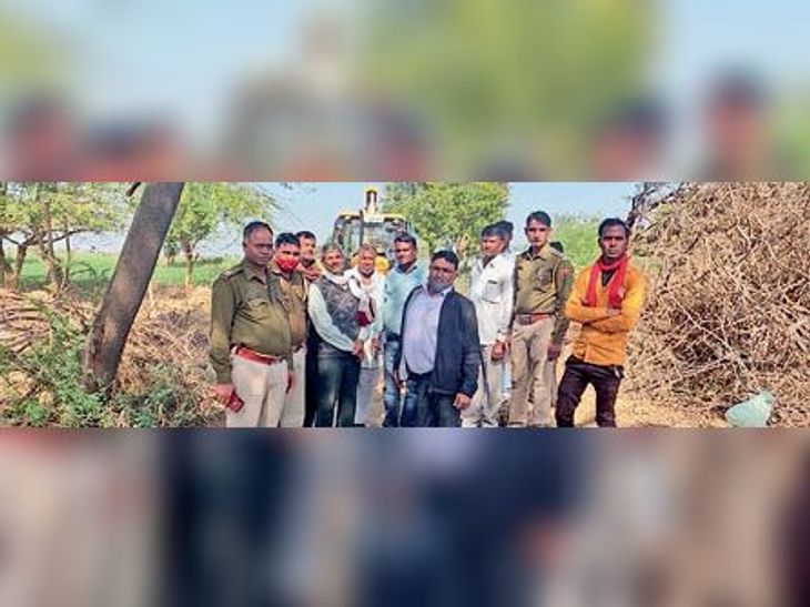 Administration removed encroachment from pasture land in Dabur Kala