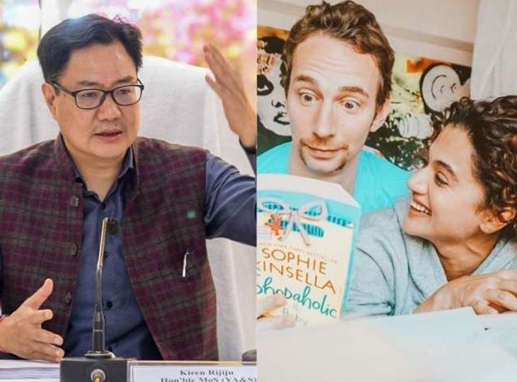Tapsee pannu's boyfriend asked for help from Union Minister Kiran ...