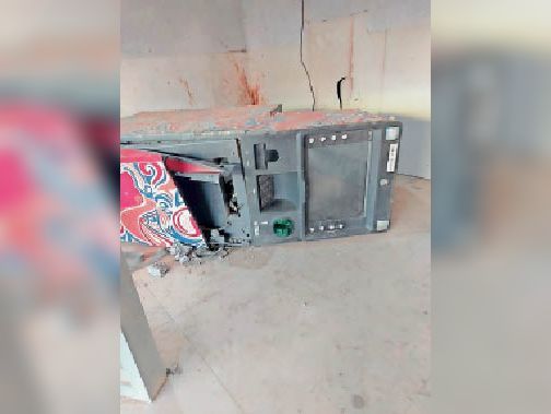Burglars uprooted ATM, money remained safe due to lock not being broken