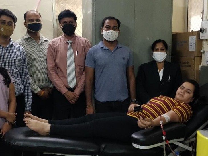 kota,rajasthan,Kota's youngest daughter did plasma donation for the ...