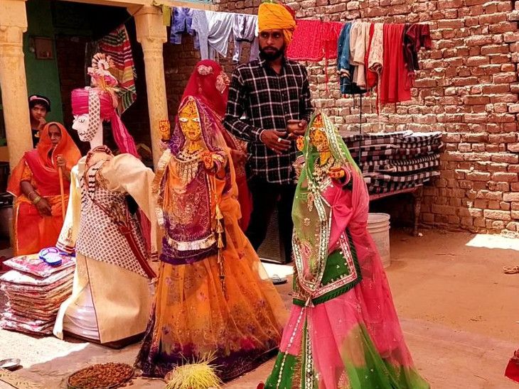 Gangaur Celebration in gudha gorji badgaun, jhunjhunu latest news update