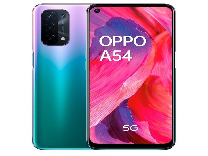 Oppo launches A54 5G phone, will get 4 GB RAM with 4 cameras; Will ...