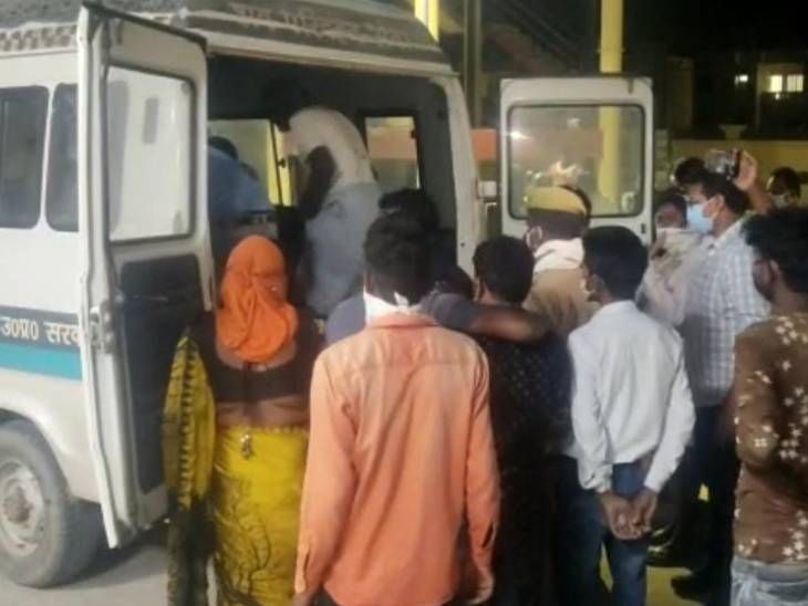 After the death of the woman, family members created uproar; The ...