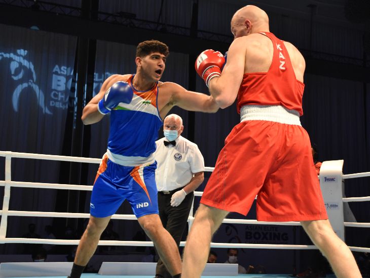 Asian Boxing champiobship Sanjeet won Gold, Panghal and Shiv Thapa won ...