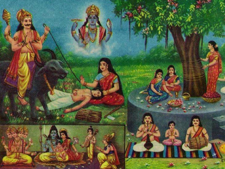 Vat Savitri worship method and story In this fast, women are adorned ...