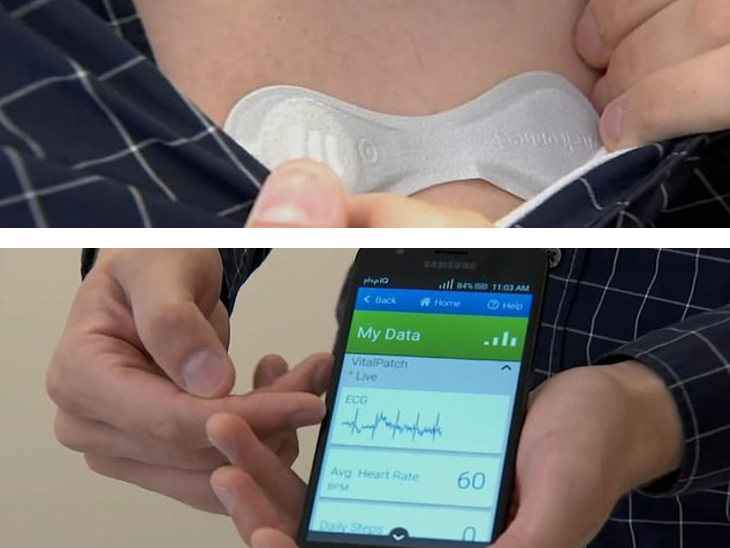 body sensor that monitor COVID patients vital signs remotely and alert ...
