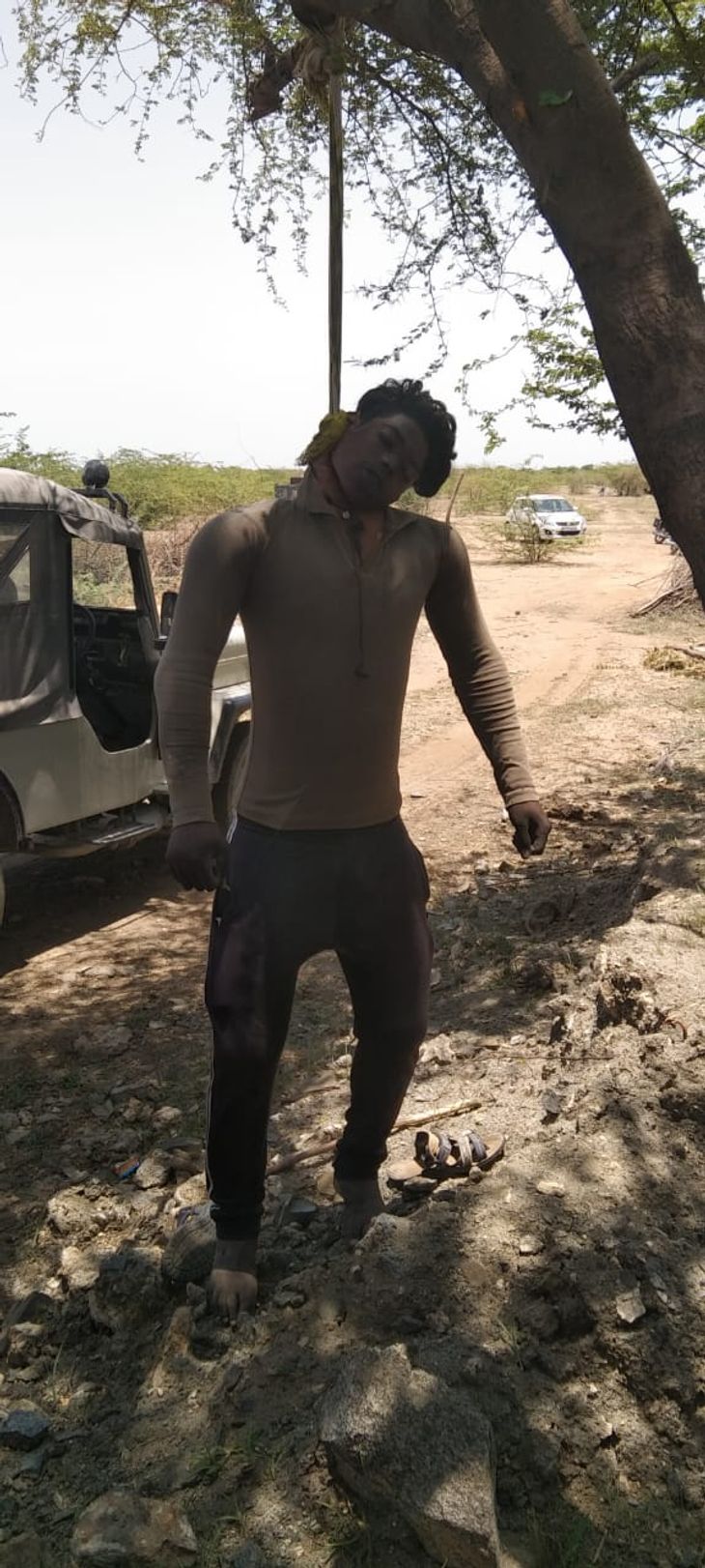 The dead body of a young man who went to graze the cow on Thursday ...