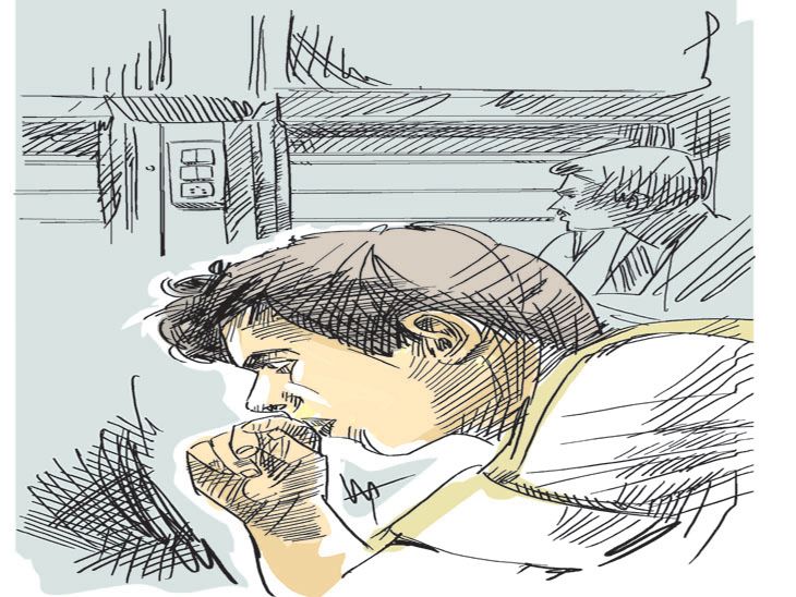 The story 'Stress' depicting the condition of man and his autistic ...