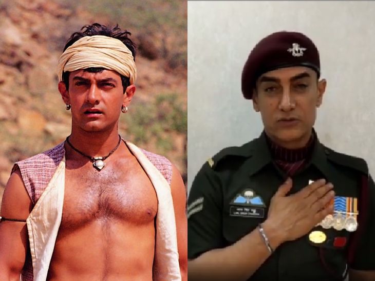 Aamir Khan shares a video message in Laal Singh Chaddha look over 20 Years of Lagaan | लाल सिंह ...