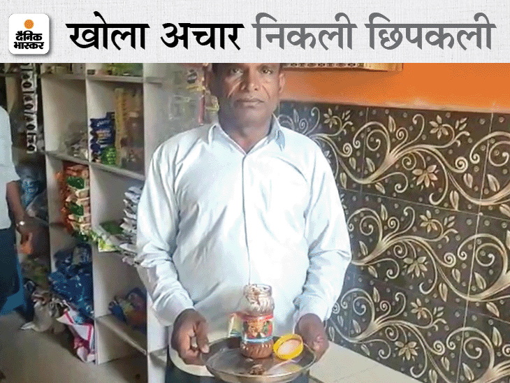 In Barabanki, a person was eating lizard pickle for three days, fear of ...