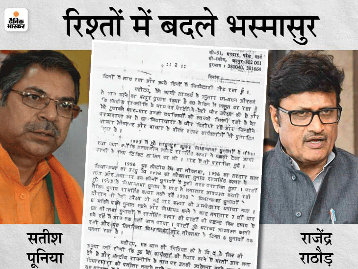 Satish Poonia told Rajendra Rathod 22 years ago that Bhasmasur, now ...