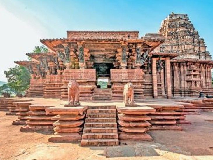 The only star-shaped Rudreshwar temple in Warangal is now a world ...