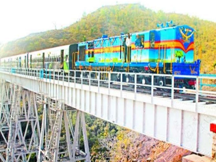 Mhow-Kalakund Heritage started from August 5, was closed for 16 months ...