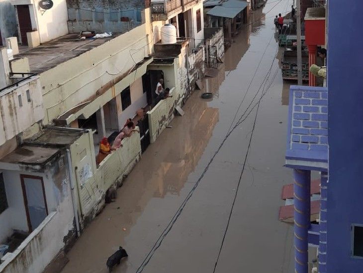Kancholav dam built in Fagi town of Jaipur broke, traffic stopped due ...