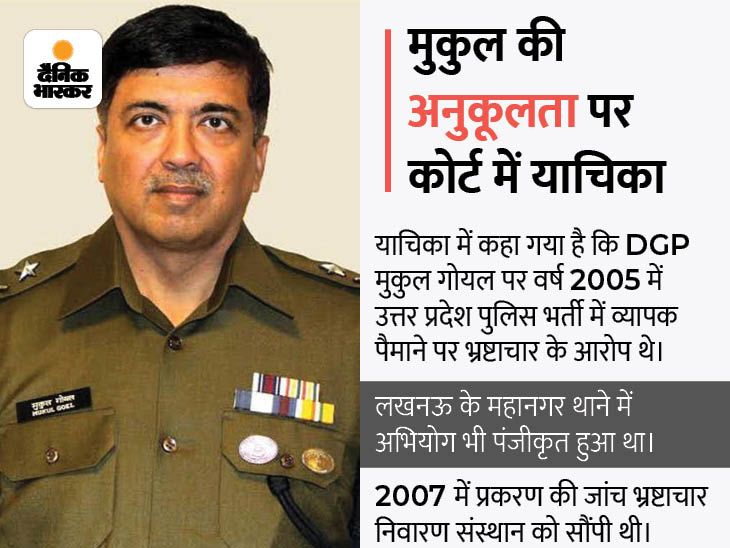 Petition against making Mukul Goel as DGP by awinash prakash pathak ...