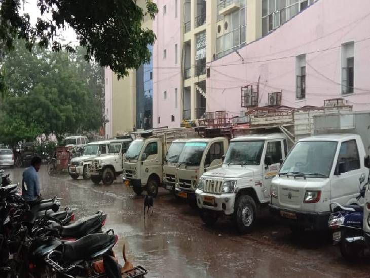 Weather pattern changed in Rewa district, heavy rain continued since ...