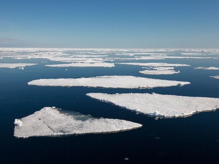 Rapid melting ice over the Arctic creates a new source of moist winds ...