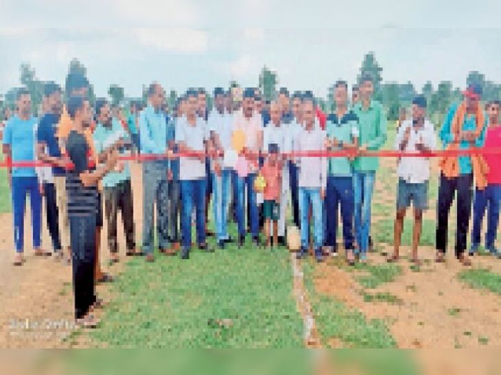Football tournament inaugurated, Manisha Club Lavalong won the match 2-0