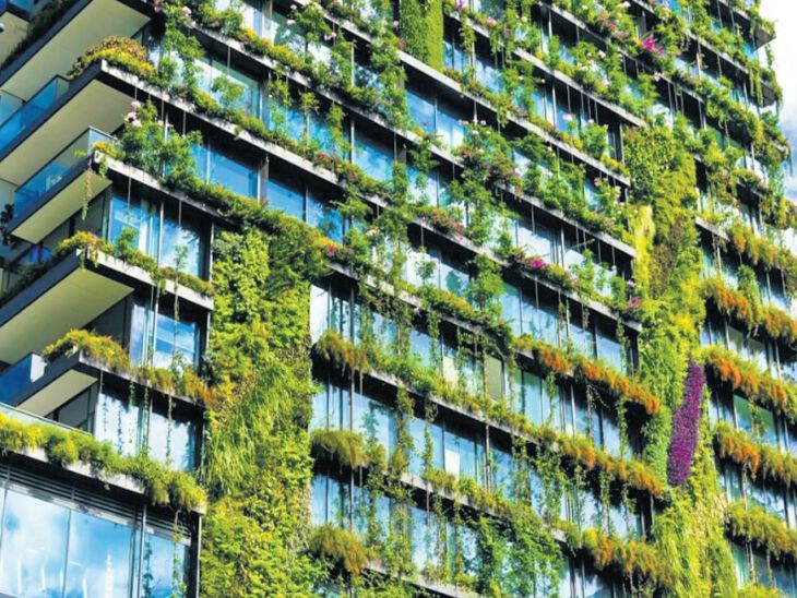 The first building of 23 floors in the capital like New York, all ...