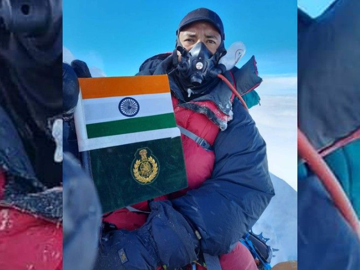 6 mountaineers including Anoop Negi of Kinnaur reached 8163 meter high ...