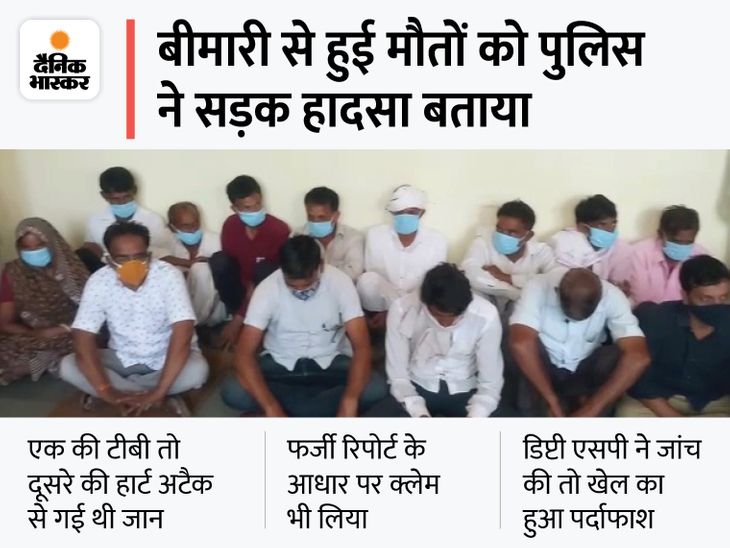 The doctor used to file a fake report of the accident in the police ...