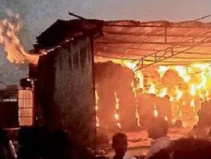 fire caught in sack factory in motipur, 6 fire stations had to come to ...