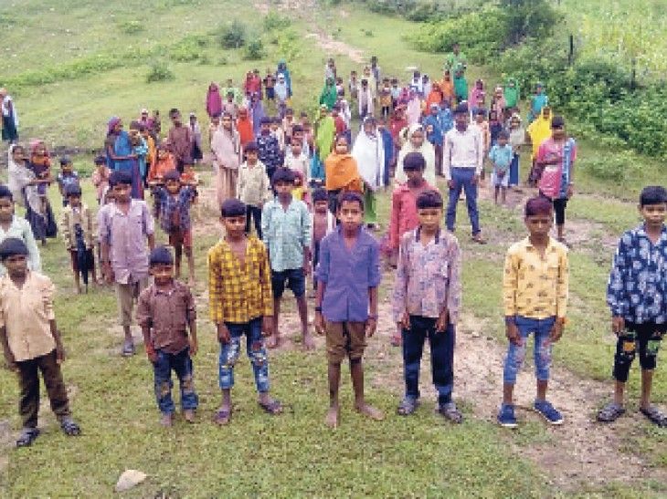 More than 100 children of 14 years in Ambal village of Kotra, they do ...