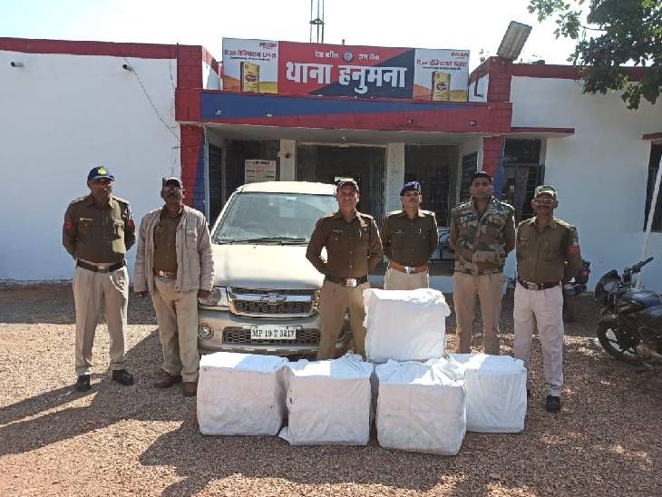 Rewa police action: 1600 vials of cough syrup coming from UP to MP ...