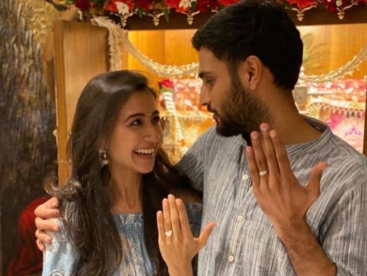 Anil Ambani Tina Ambani Son Anmol Krisha Shah Engagement Viral Photos
