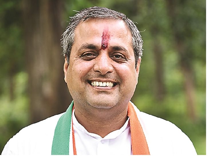 MLA Pandey said if you have courage, then take the initiative to get ...