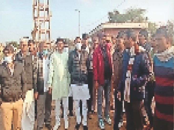 Development will be done in Phulwadi with 50 lakh rupees, inspection of ...