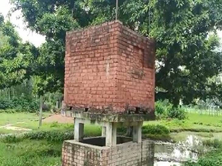 Water tank built under TTSP scheme is in bad condition in shrawasti ...